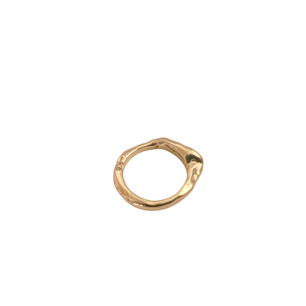 Wavy Ondulé Textured Ring | Iris 1956